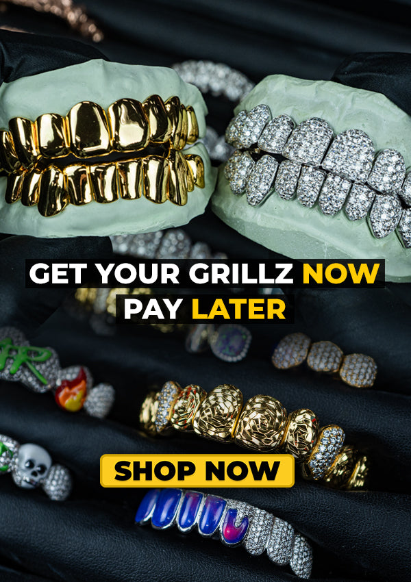 Custom Gold Grillz - Shop at the #1 Gold Teeth Jeweler TODAY!