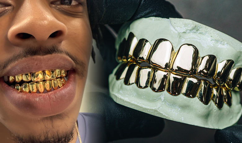 Custom Gold Grillz - Shop at the #1 Gold Teeth Jeweler TODAY!