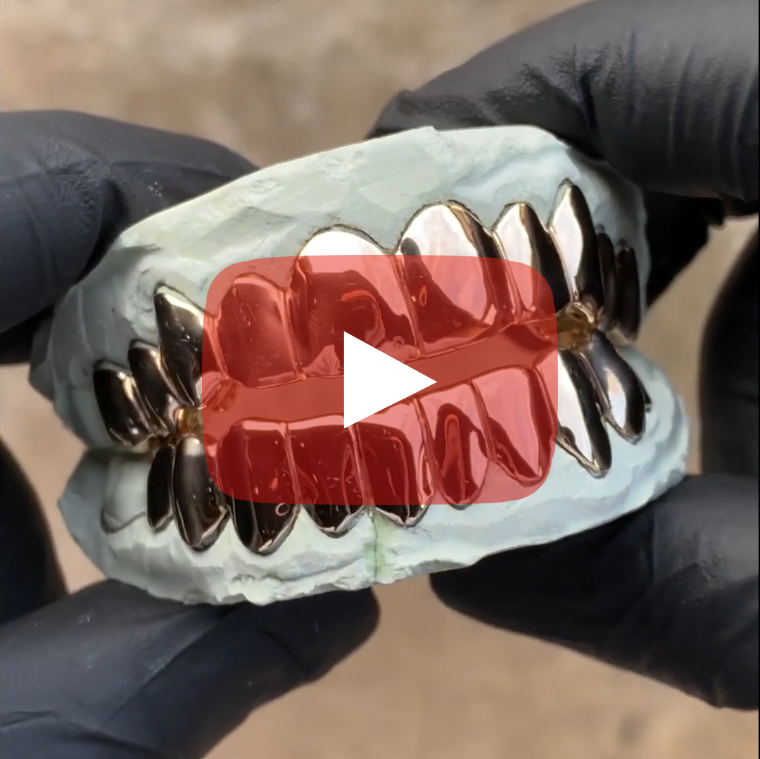 Buy Gold Grillz: Custom & Premade Gold Teeth Online - Custom Gold Grillz