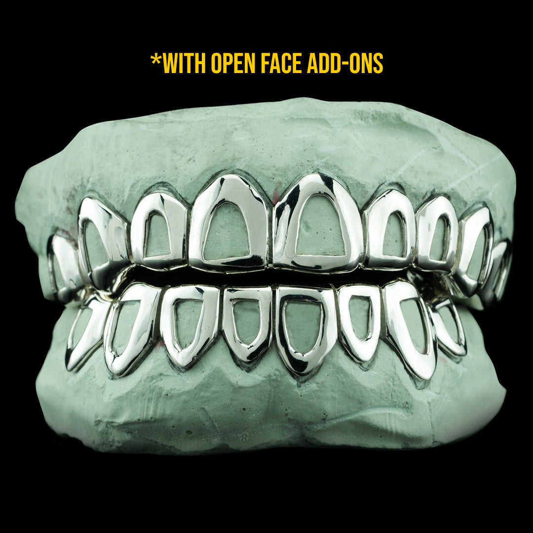 Buy Gold Grillz: Custom & Premade Gold Teeth Online - Custom Gold Grillz