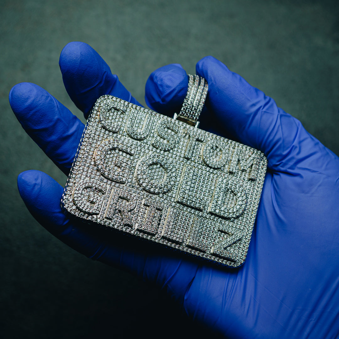 Buy Custom Sterling Silver Pendant Online - Custom Gold Grillz