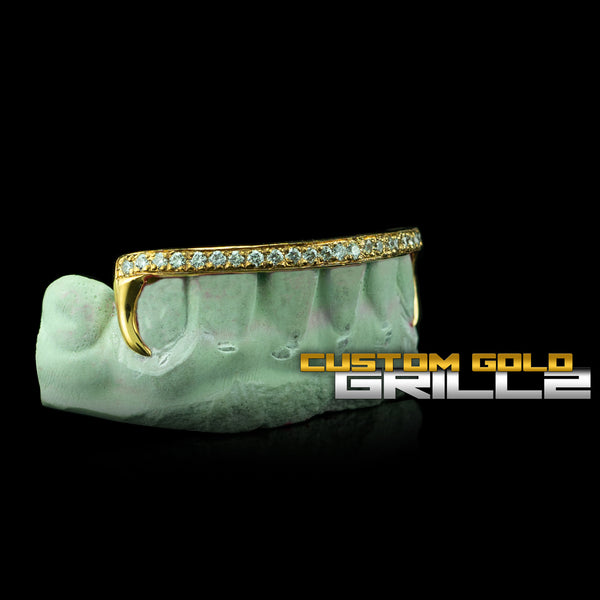 Buy Custom Iced Out Grillz - Custom Gold Grillz