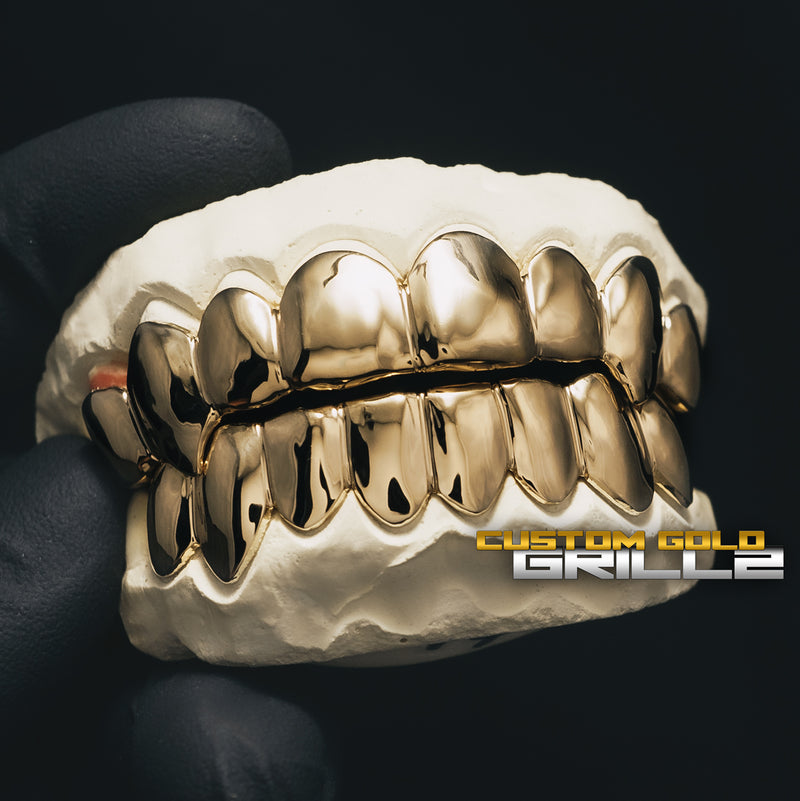 Buy Custom Grillz with Free Mold Kits - Custom Gold Grillz